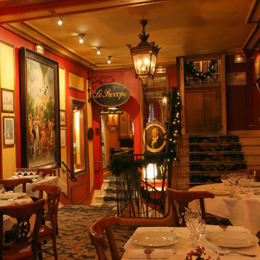 Conférence au Procope - Aime Paris