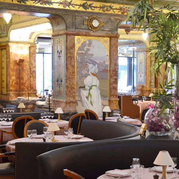 Conférence Belle Epoque à la Brasserie Mollard - Aime Paris